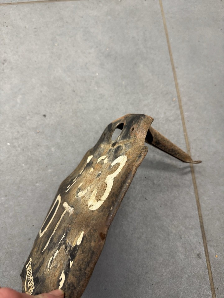 Triumph Tiger Cub Rear Number Plate Holder | eBay UK