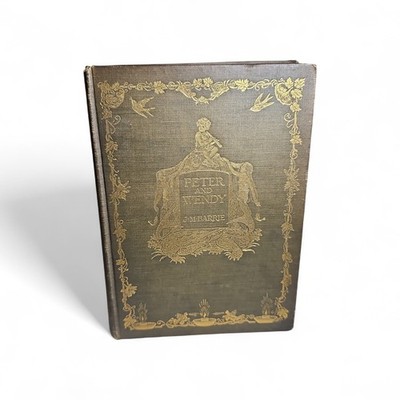 Peter And Wendy J.M. Barrie 1st Edition 1911 Charles Scribners Sons ...