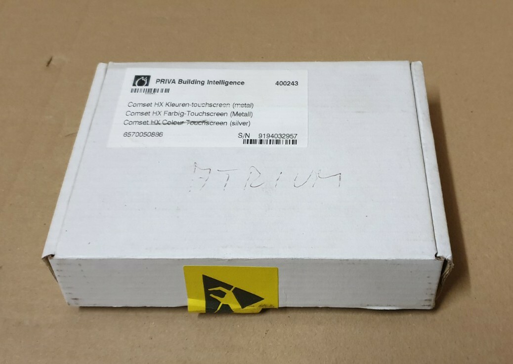 PRIVA Building Intelligence 400243 Comset HX Color Touchscreen (silver ...