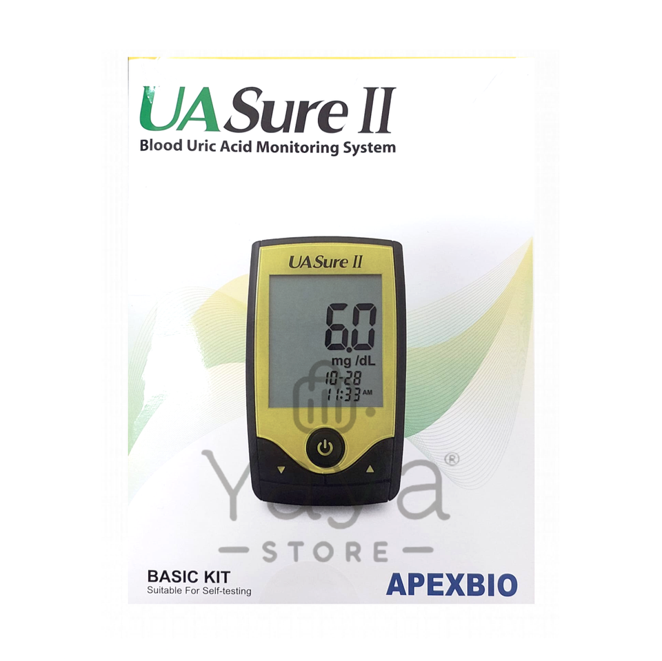 UASure II Uric Acid Meter Test Kit Uric Acid Gout - Tool & 25 Test ...