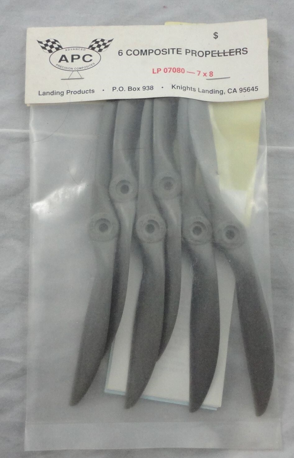 APC Composite 7x8 Sport RC Airplane Propellers APCLP07080 (6pcs) | eBay