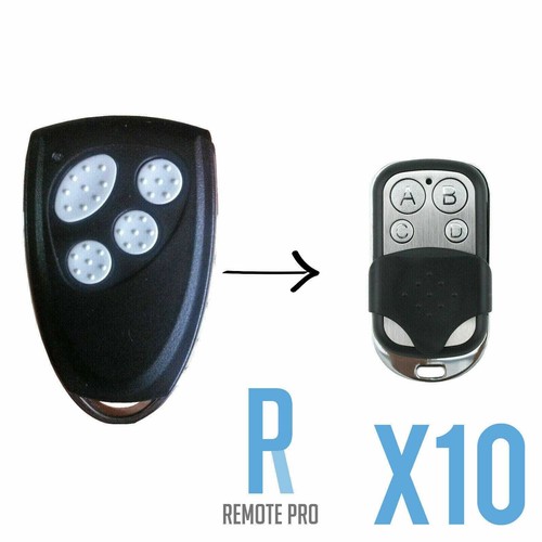 10 x Foresee Garage Compatible Remote Control F-350M/G F350 F380 RFS09B ...