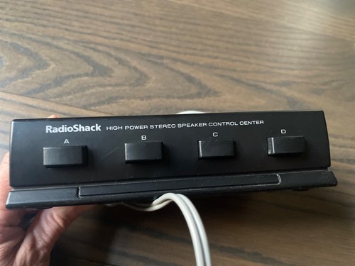 Radio Shack High Power 4-way Stereo Speaker Control Center with RCA ...