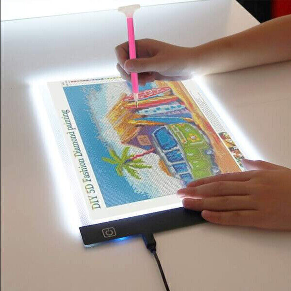 A4 LED Light Board for Rhinestone Painting USB Powered Light Pad for ...
