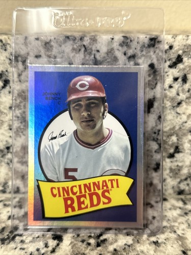 2023 Topps Archives Johnny Bench 1969 Silver Foil Insert #69T-16 ...