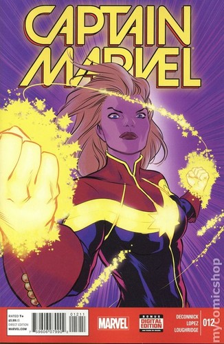 Captain Marvel #12 FN 2015 Stock Image | eBay
