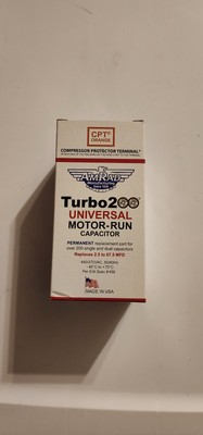 Turbo 200 Motor RUN Capacitor Amrad - Individually Boxed , Up to 67.5 ...