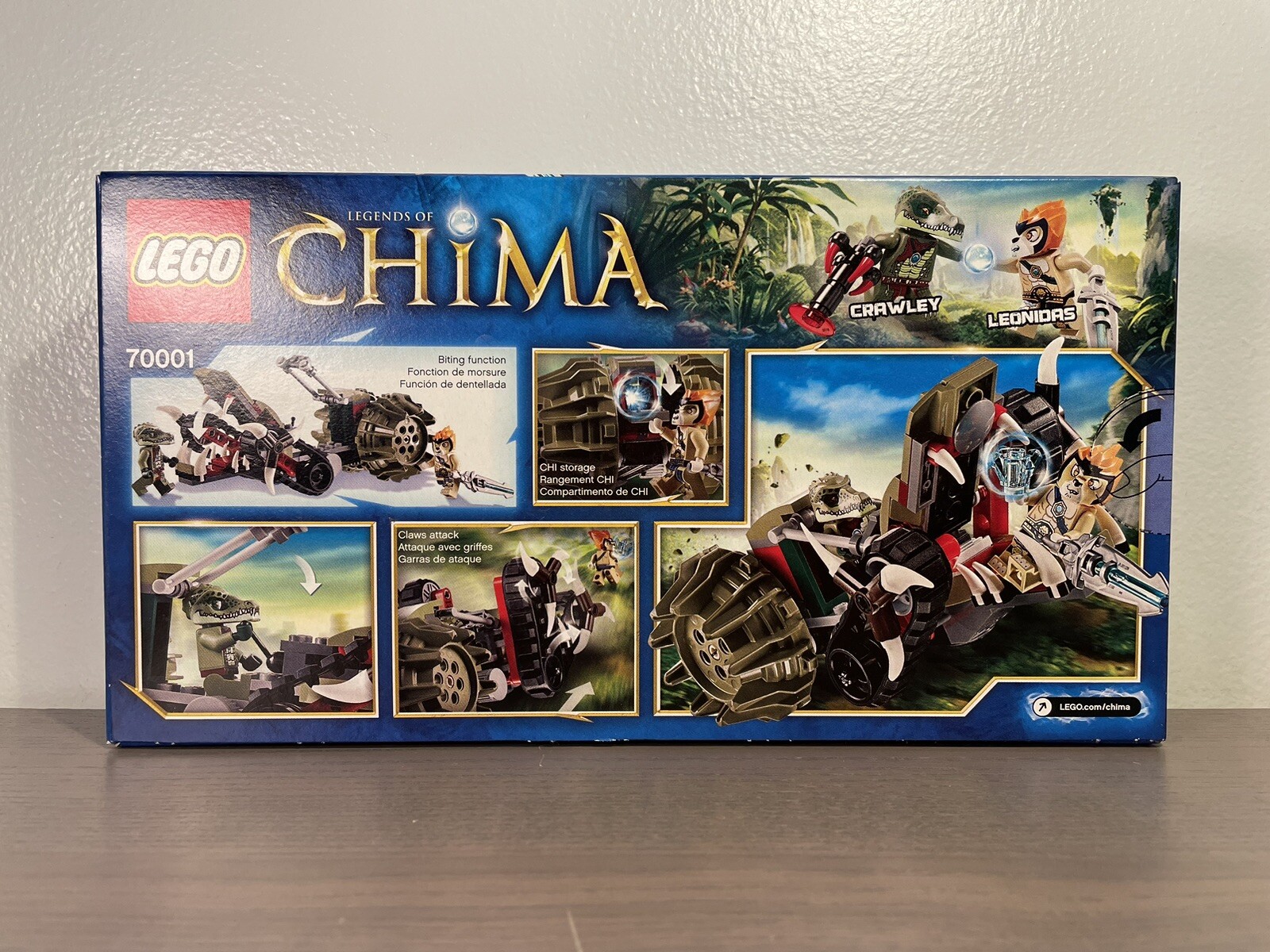 LEGO LEGENDS OF CHIMA: Crawley's Claw Ripper (70001) for sale online | eBay