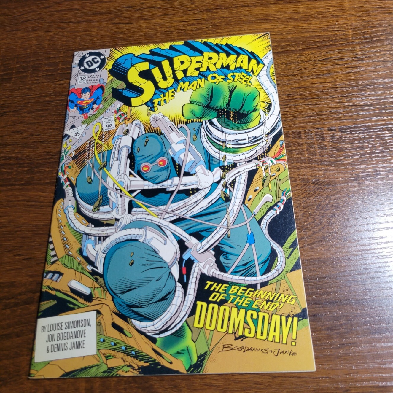 Superman Man of Steel #18. First appearance Doomsday. DC Comics | eBay