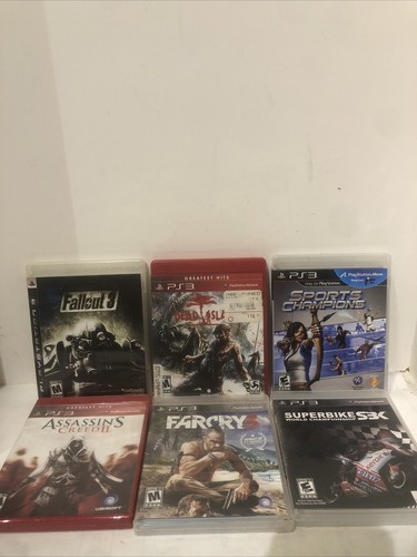 Lot of 6 Sony PlayStation PS3 Games. | eBay