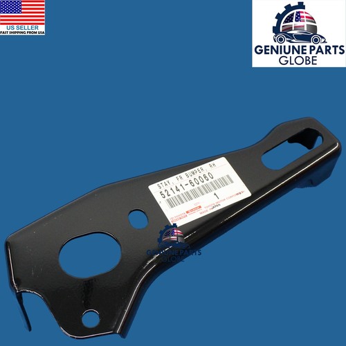 GENUINE TOYOTA 91-94 LAND CRUISER RIGHT PASSENGER FRONT BUMPER STAY ...