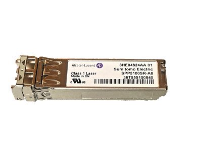 Alcatel Lucent 3HE04824AA 10GBase-SR Multi-Mode 850nm 300m LC Connector ...