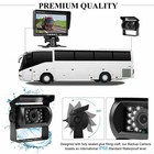 7" Monitor+24v/12v CCD IR Reversing Camera Car Caravan Truck Night ...