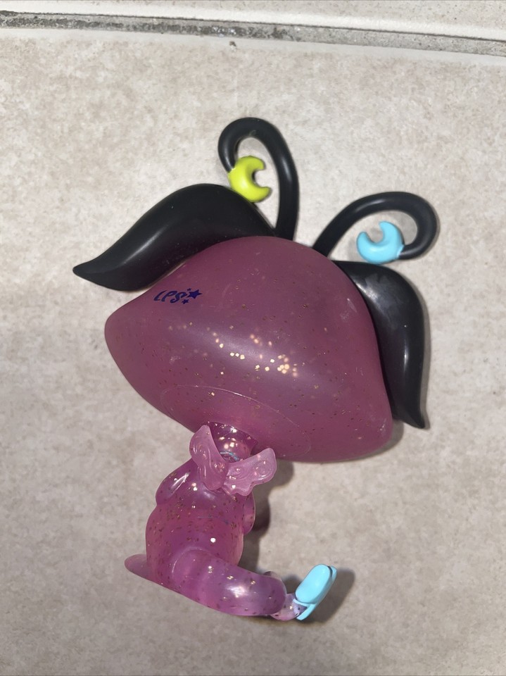 Littlest Pet Shop MOON SPARKLE WING FASHIONS Star Dusk Fairy #2860 LPS ...