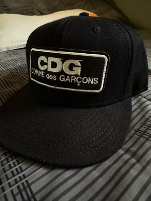 Comme Des Garcon CDG Logo Hat Cap Adjustable | eBay Australia