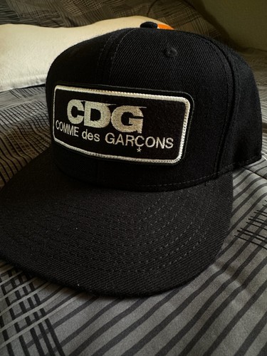 Comme Des Garcon CDG Logo Hat Cap Adjustable | eBay Australia