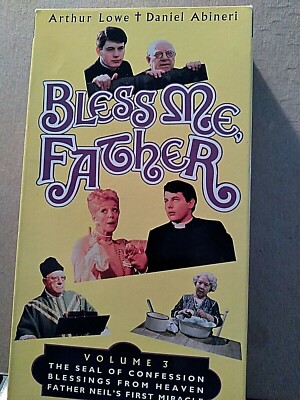 Bless Me, Father: Vol. 3 (1999) $1.99 vhs LIKE NEW! ARTHUR LOWE,DANIEL ...