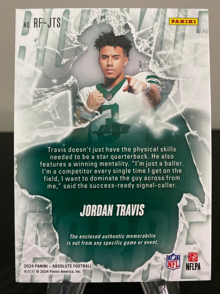 2024 Panini Absolute Football Jordan Travis Rookie Force | eBay