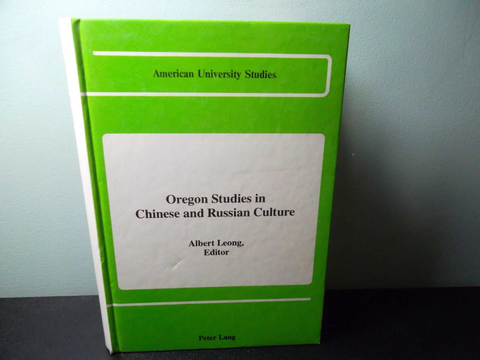 American University Studies: Slavic Languages and Literature: Oregon ...