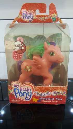 My Little Pony 2004, Sunny Scent Coconut Grove, coconut scented MIP | eBay