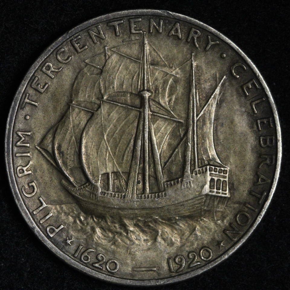 1920 Pilgram Silver Half Dollar UNC *UNCIRCULATED* MS E222 RTHW | eBay
