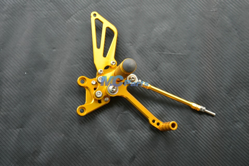 CNC Adjustable Rearset Foot pegs Rear set For Suzuki SV650 / SV650S SV ...