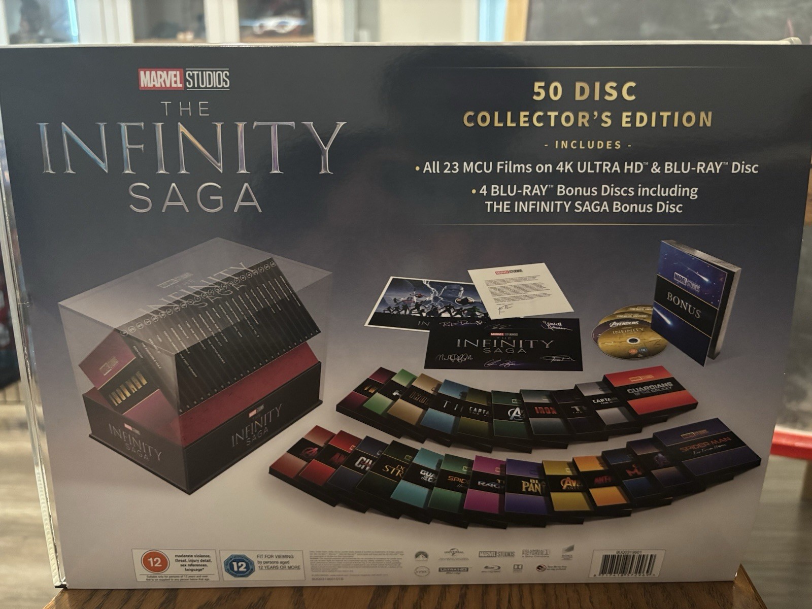 MARVEL’S MCU Infinity Saga 4k Blu Ray Box Set | eBay