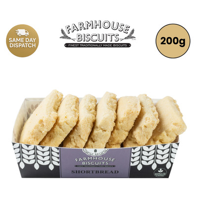 Farmhouse Biscuits Traditional Scottish Shortbread Fingers Boxed 200g ...
