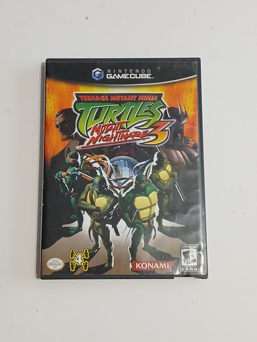 Teenage Mutant Ninja Turtles 3 Mutant Nightmare (Nintendo GameCube) No ...
