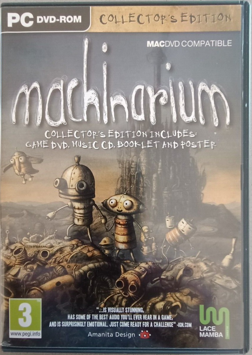Machinarium Collector's Edition PC Mac Game 2010 complete | eBay