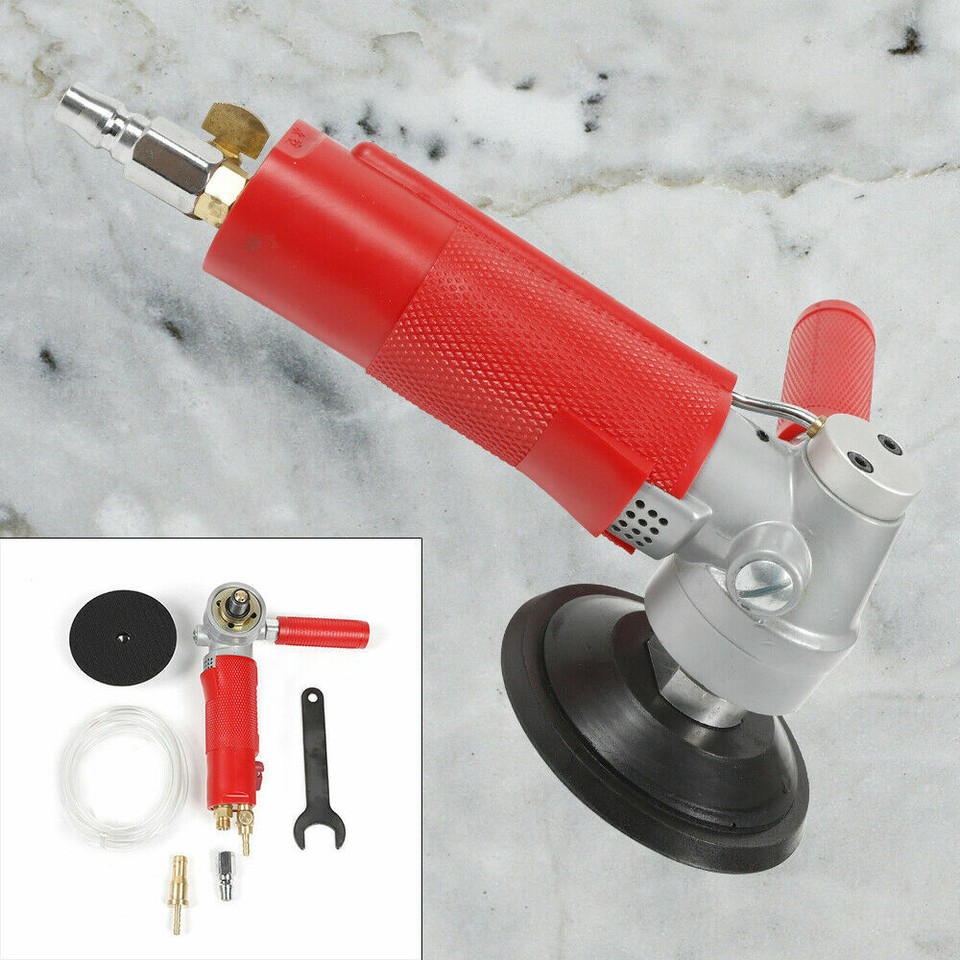4" Pneumatic Wet Stone Polisher Air Wet Marble Grinder for Marble ...