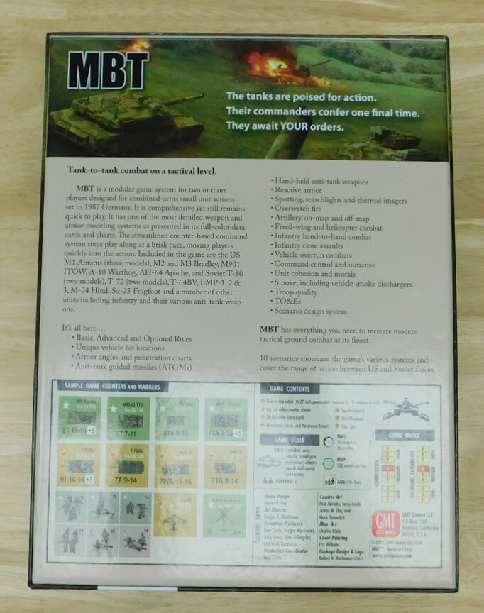 MBT (2nd Printing) board game NISW GMT | eBay