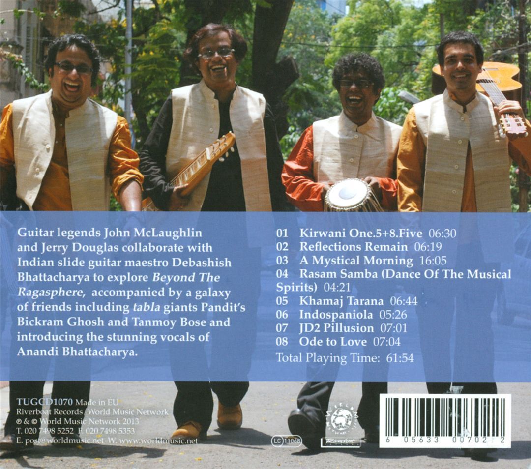 DEBASHISH BHATTACHARYA AND FRIENDS BEYOND THE RAGASPHERE NEW CD ...