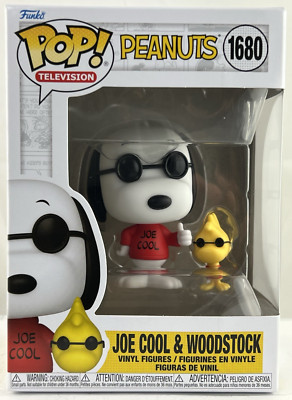 Funko Pop! Peanuts - Snoopy Joe Cool & Woodstock #1680 Vinyl - (SHIPS ...