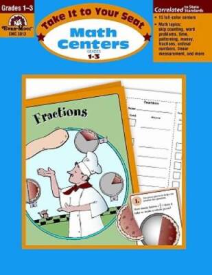 Take It to Your Seat Math Centers, Grades 1-3 - Paperback - VERY GOOD ...