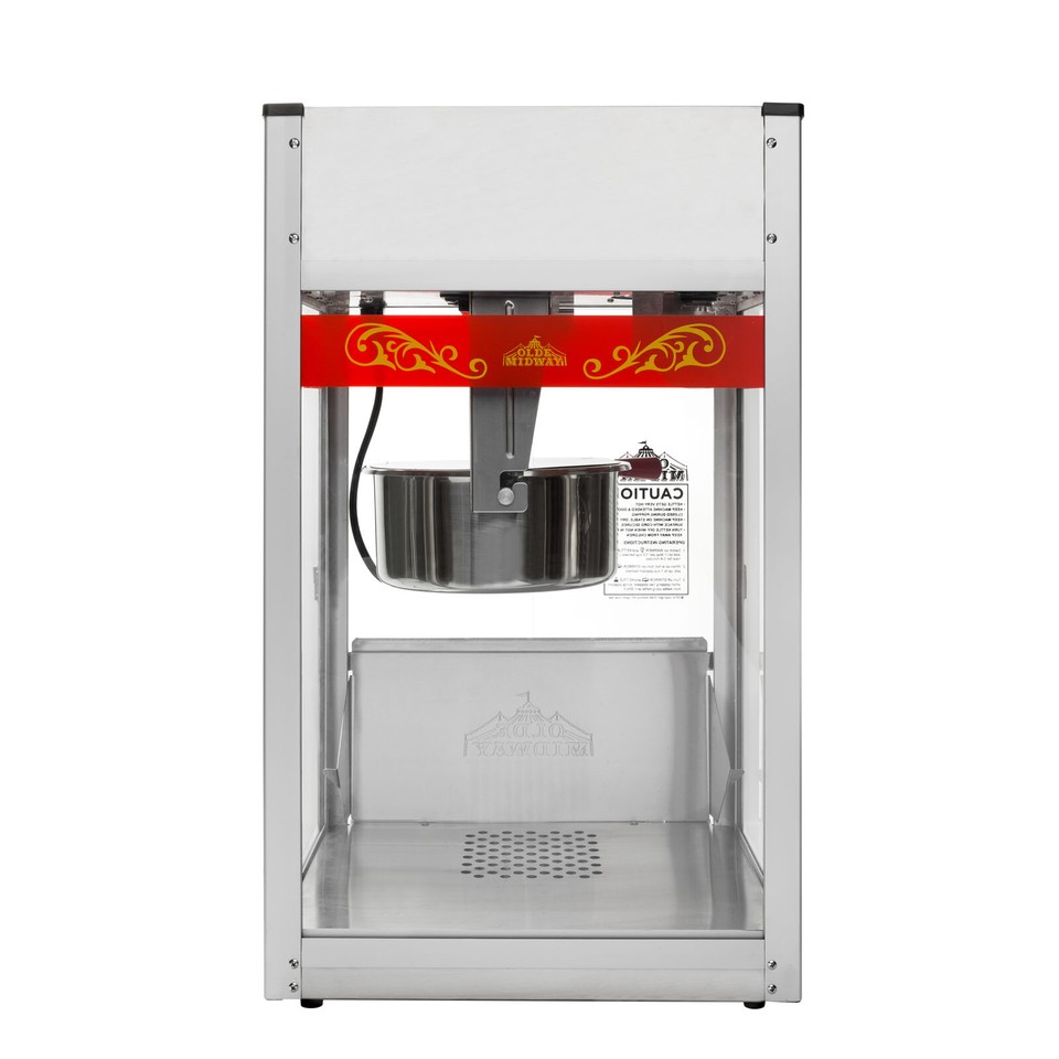 Commercial Popcorn Machine Maker Popper Countertop Style Large 12-Ounce ...
