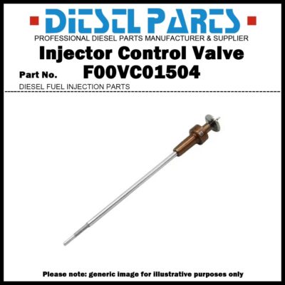 Fuel Injector Control Valve Set F00VC01504 T613 T614 for 0445110584 ...