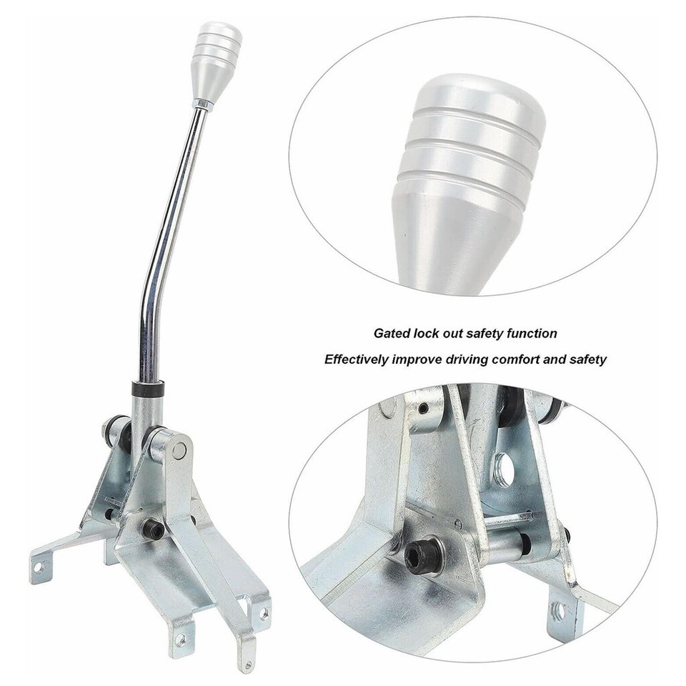 Transmission Shifter Turbo 350 Automatic Shifter Complete 12" Stick for ...