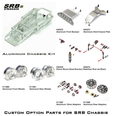 Aluminum Chassis Upgrades Kit for Tamiya Sand Scorcher Fighting Buggy ...