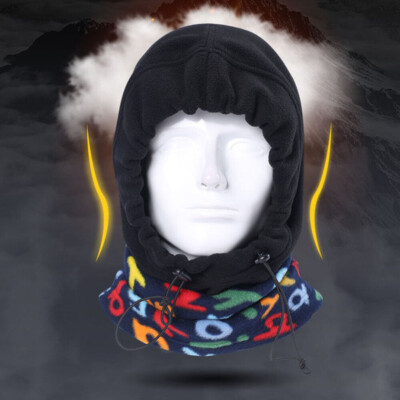 Men's Women's Full Face Mask Winter outdoor Ski Riding Warm Fleece ...