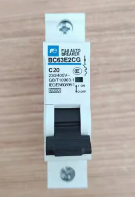 Fuji Electric Miniature Circuit Breaker MCB BC63E2CG-1P C20 20A | eBay
