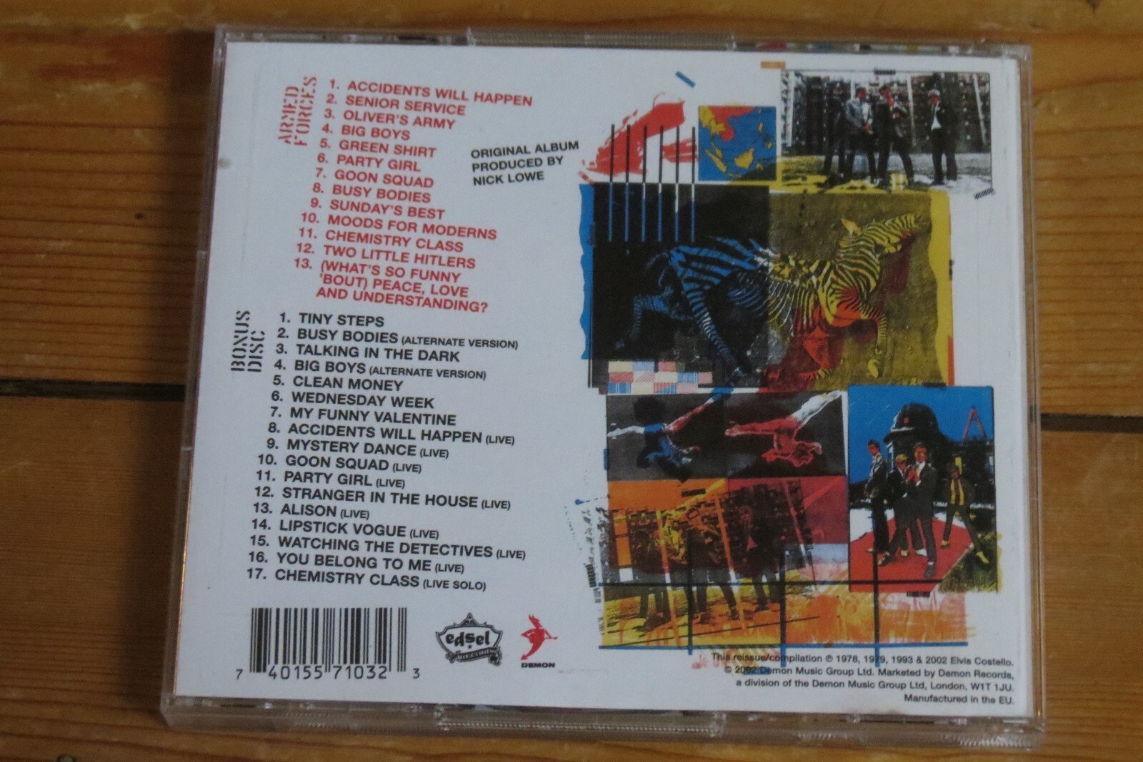 ELVIS COSTELLO Armed Forces - 2 CD Edsel expanded deluxe edition | eBay