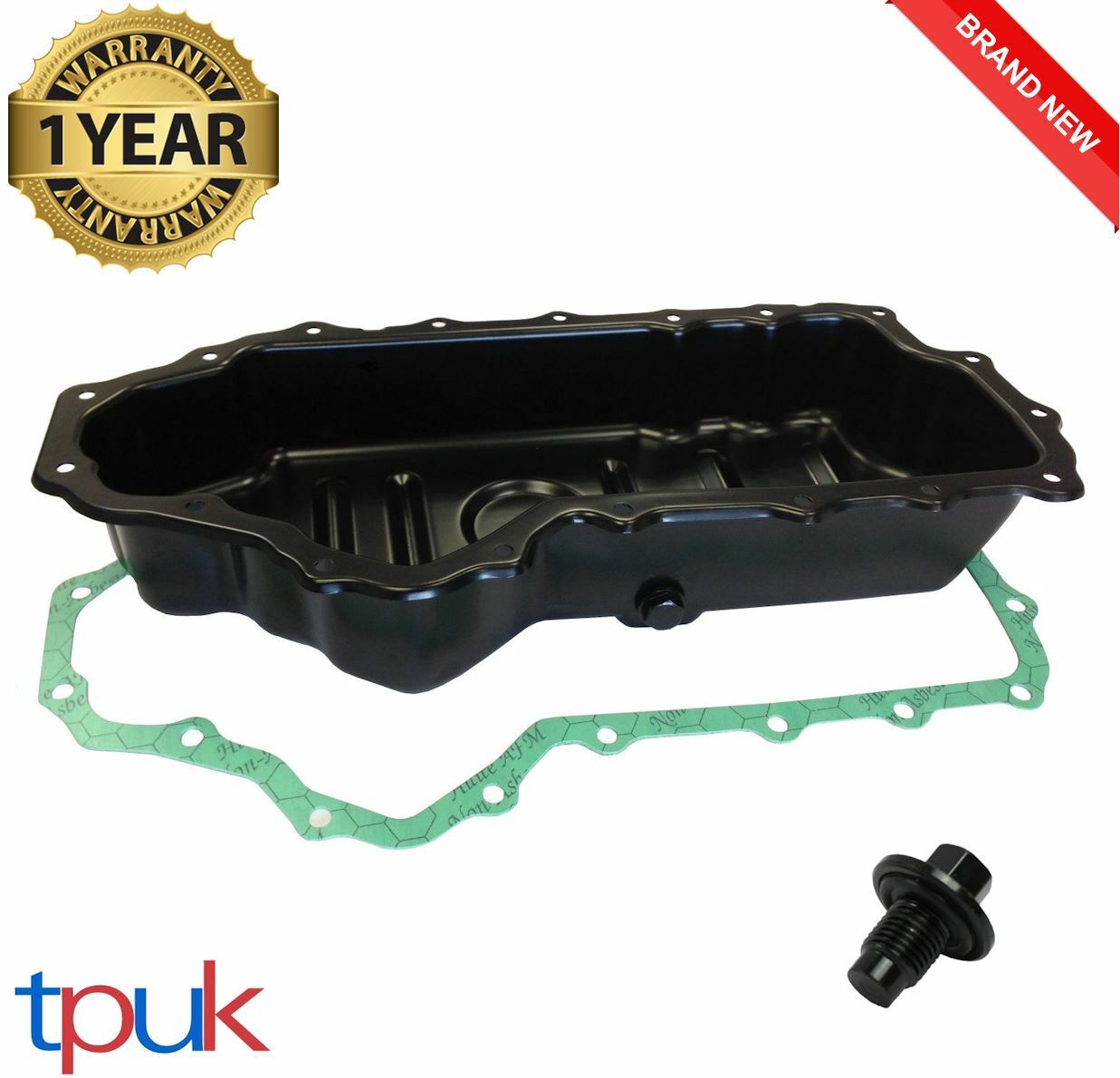 OIL PAN SUMP FOR FORD FOCUS TRANSIT CONNECT 1.8 1998-2015 PLUG AND ...