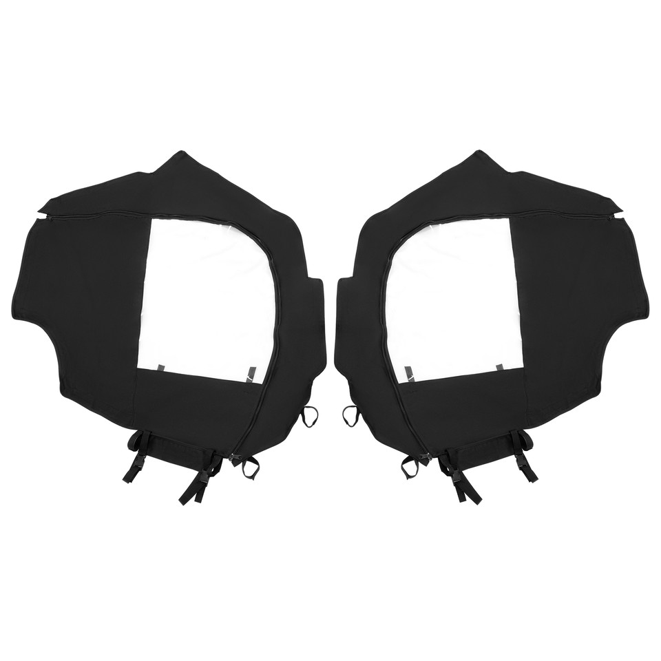 4PCS Fit Can-Am Commander 800 1000 11-20 Soft Doors & Rear Panel ...