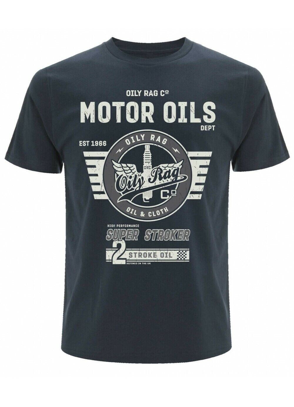 Motor Oil t shirt. Oily Rag Co Motor Oil T Shirt. Biker. 2 Stroke ...