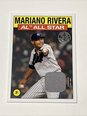 2021 Topps 1986 Topps All-Star Baseball Relics Mariano Rivera #86ASR-MR ...
