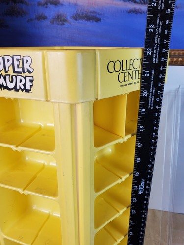Vintage Smurf Store Display Collectors Center Turntable The Smurfs Rare ...