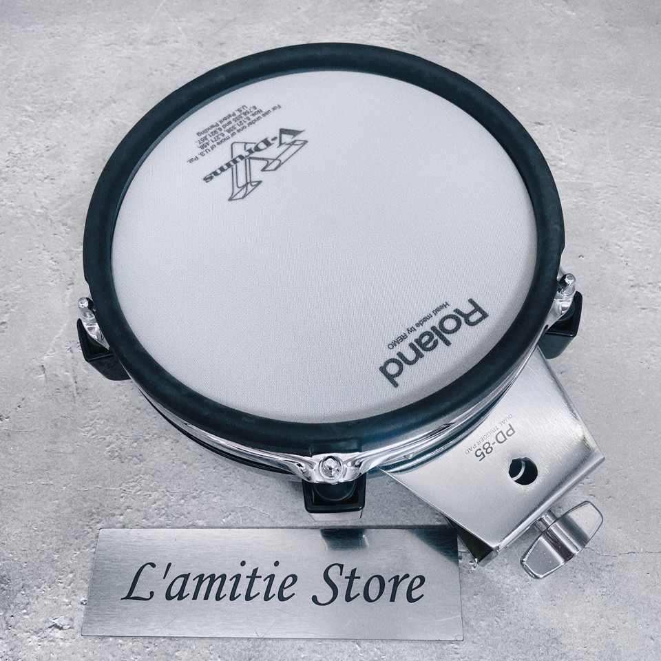 Roland PD-85 Dual Trigger Mesh Head V-Drum V-Pad PD85 Black PD-85BK ...