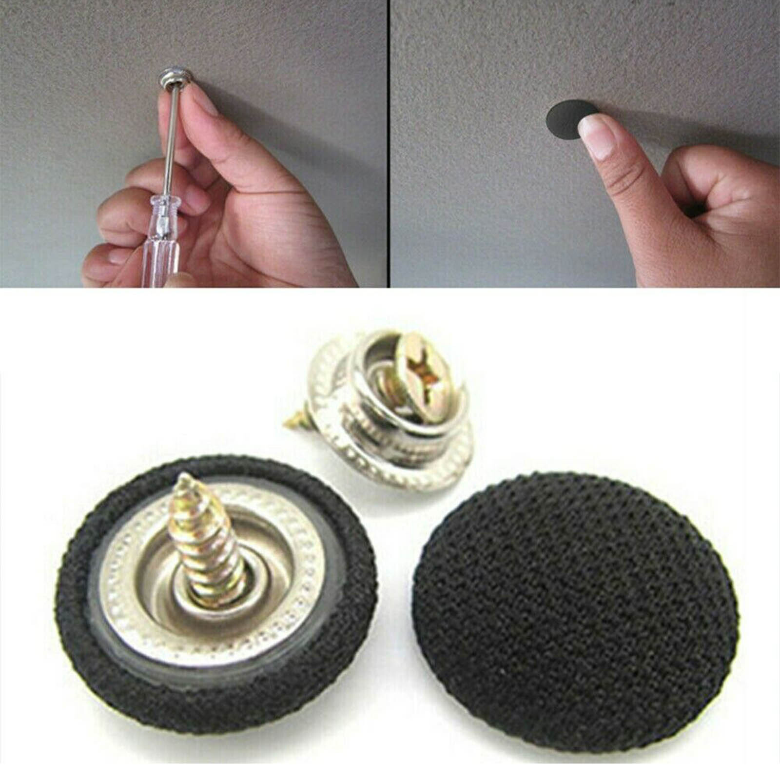 For Repair Headliner Pin Black Interior Car Roof Buckle Snap Fixing ...