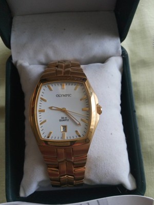 Men's OLYMPIC QUARTZ DATE Watch | eBay Australia